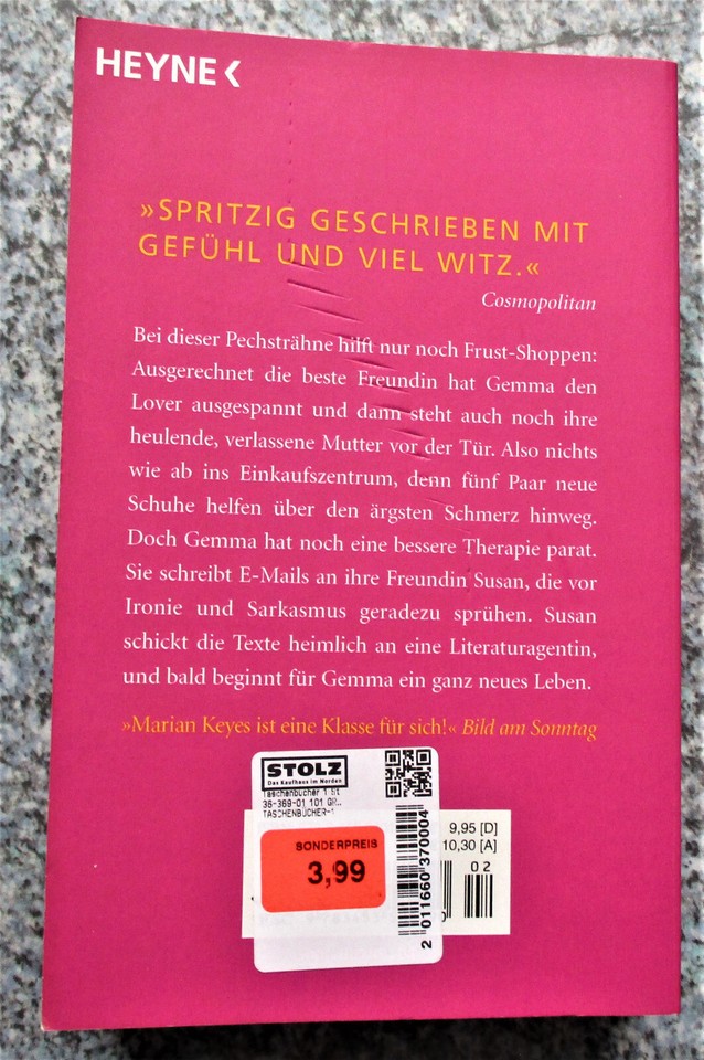 Marian Keyes - Neue Schuhe zum Dessert ROMAN Heyne 2010 Taschenbuch TB ...