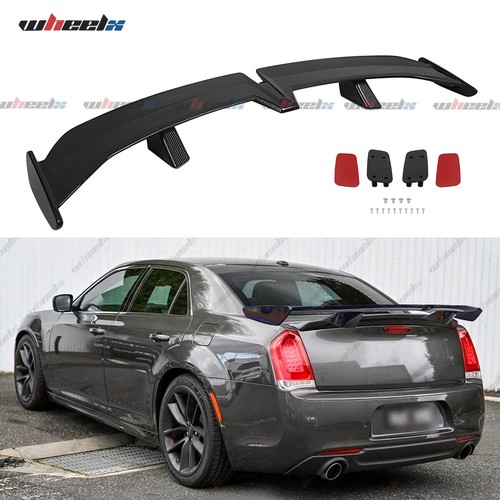 55"Carbon PRO Rear Trunk Spoiler Wing Drill-free PRO For Chrysler ...