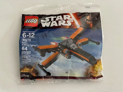 LEGO Star Wars 30278 Poe's X-Wing Fighter 64 pcs Polybag 2016 Brand New ...