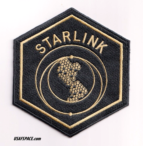 Authentic STARLINK SPACEX FALCON 9 Launch SATELLITE SPACE Mission PATCH ...