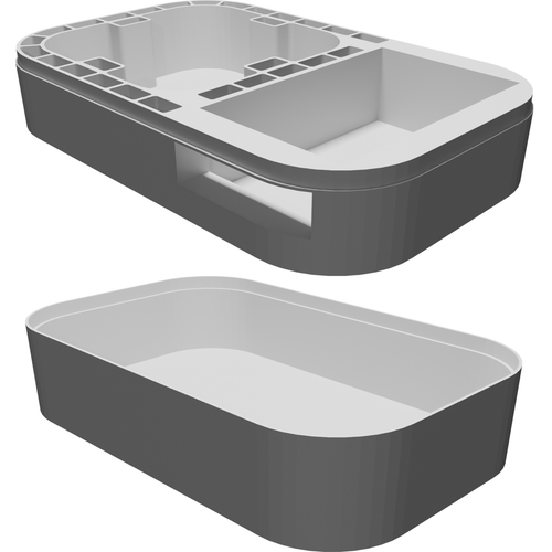 Carrying Case for 65mm Whoop Drone with 28-Battery Storage and Charger ...