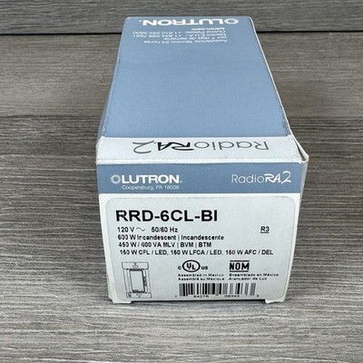Lutron RRD-6CL-BI Radio RA2 Dimmer - Biscuit | eBay