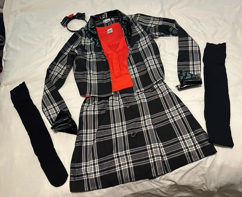 Clueless Costume Red White Black Dionne Womens Small NWOT | eBay