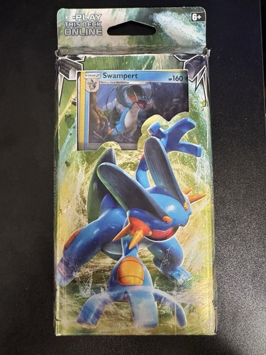 Pokemon TCG Sun Moon Celestial Storm Hydro Fury Theme Deck Swampert ...