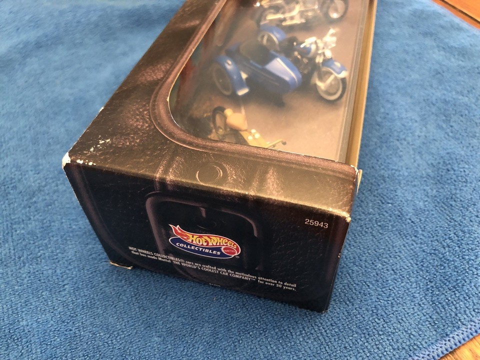 1999 Hot Wheels Rumble Road Harley Davidson Set of 4 Sealed !! Sturgis ...