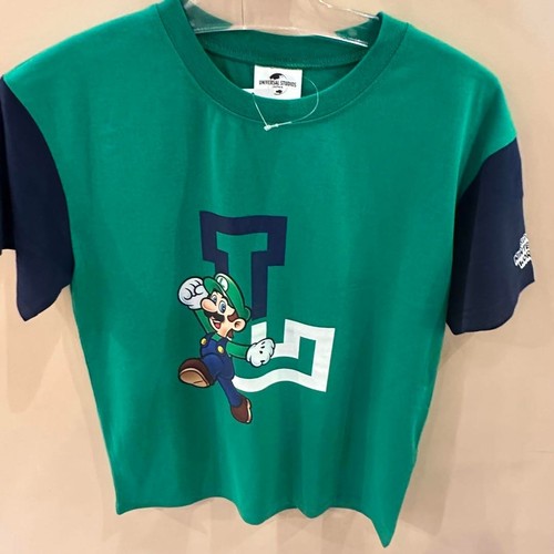 USJ Super Nintendo World Luigi Official T-Shirt Japanese L Size Exclusive Item | eBay