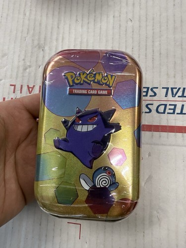 Pokemon Scarlet & Violet 151 Mini Tin Factory Sealed 210-85306 GENGAR ...