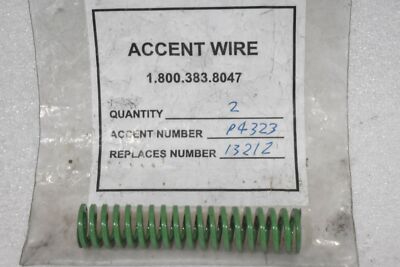 ACCENT WIRE P4323 13212 TENSION WHEEL SPRING, REPLACEMENT PART FOR WIRE ...