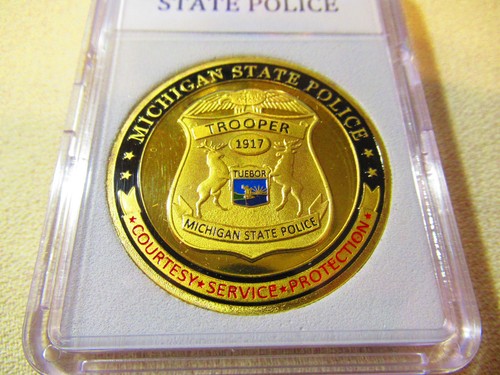 MICHIGAN STATE POLICE Challenge Coin | eBay