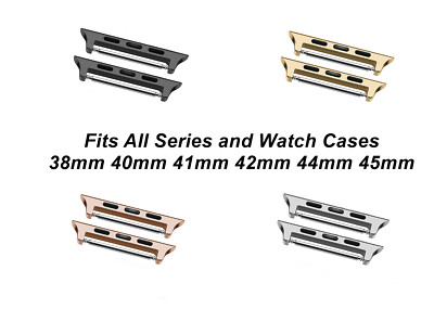 Lug Strap Adapters for Apple Watch 38mm 40 41 42 44mm 45mm 7 6 5 4 3 2 ...