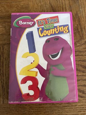 Barney It’s Time For Counting DVD 45986028617| eBay
