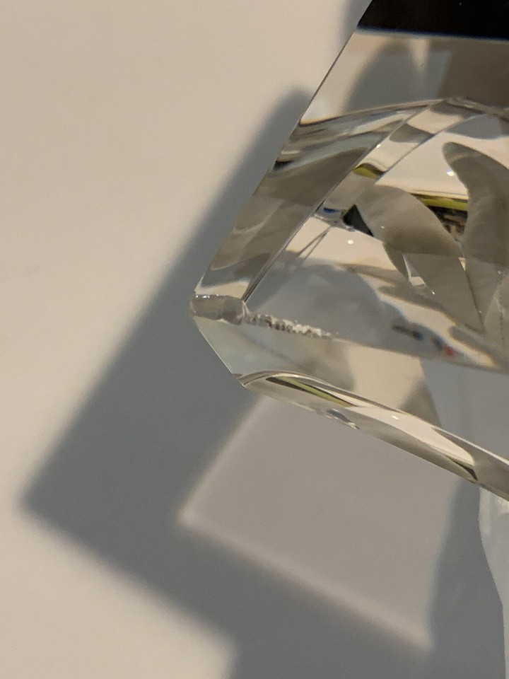 Rare Steuben Abstract Geometric Crystal Paperweight | eBay