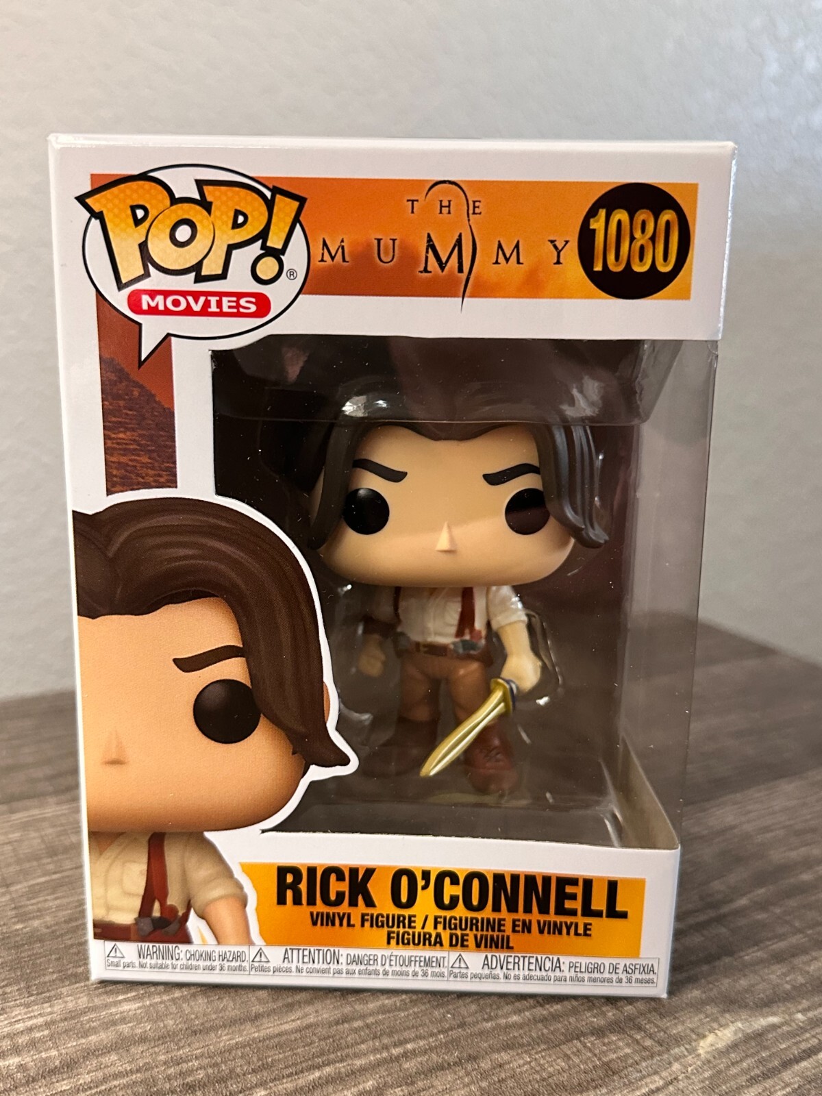 Rick O'Connell Funko POP! The Mummy Original Movie Vinyl Figure #1080 ...