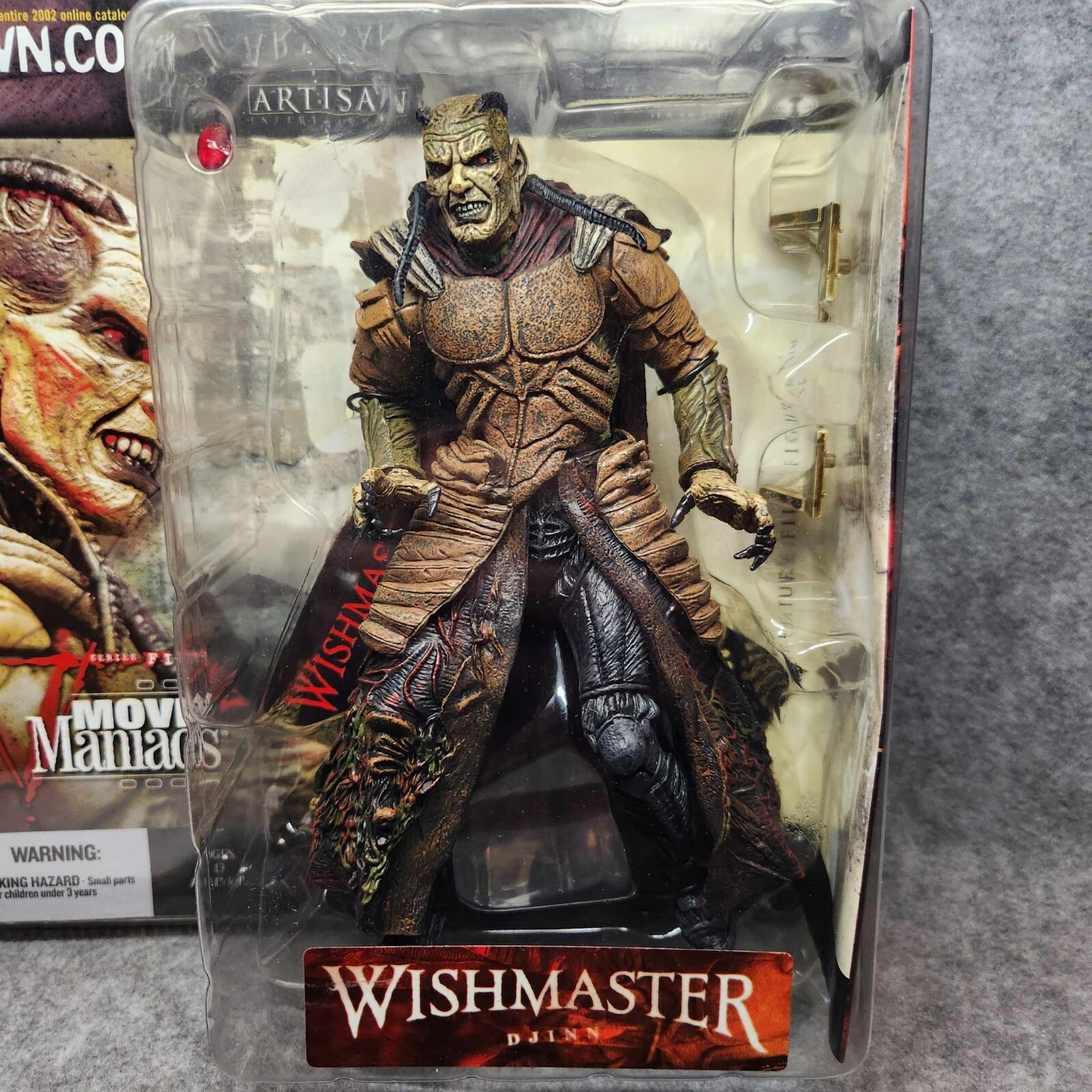 [NEW] Wishmaster Action Figure New 2002 Movie Maniacs Series 5 ...