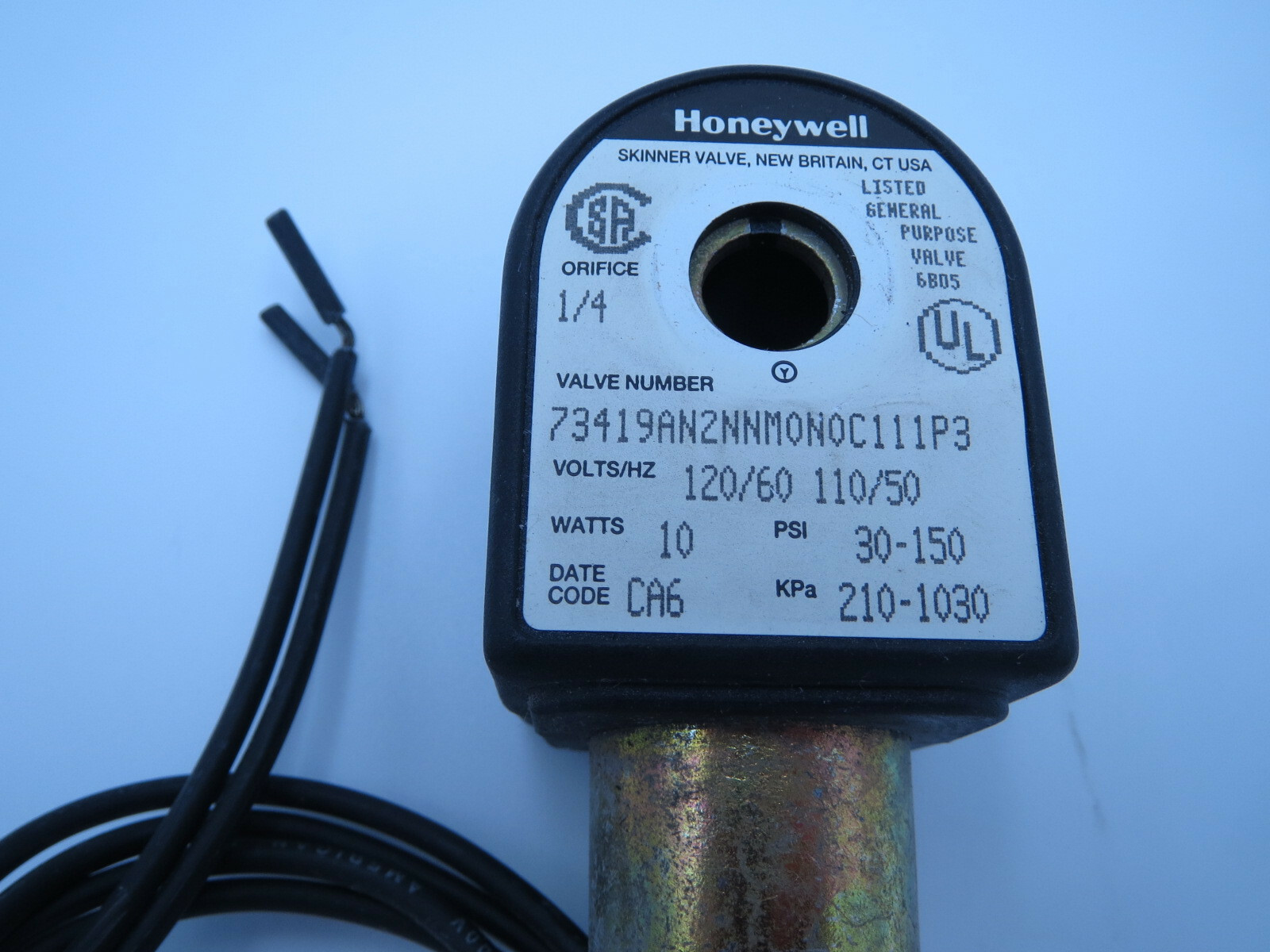 Honeywell N0C111P3 Coil 120v-AC, New, old stock. No box or manual. | eBay