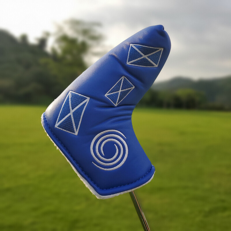 Golf Club Mallet Blade Putter Head Cover Odyssey Space Circle Ten X ...