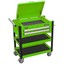 Sealey HD Mobile Tool & Parts Trolley 2 Drawer-Locking Top HV Green | eBay