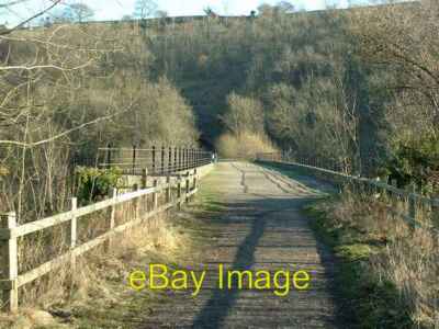 Photo 6x4 Monsal Head Viaduct view towards tunnel Little Longstone The ...