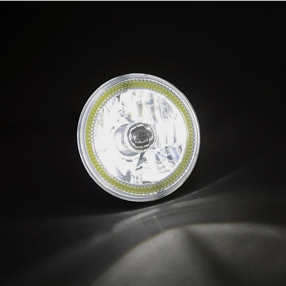 5-3/4" White LED COB SMD Halo Angel Eye Halogen Light Bulb Metal ...