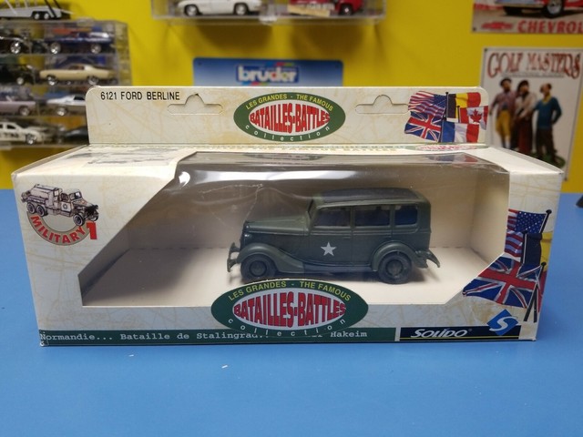 Solido Military 1 Famous Battles Series WWII Ww2 US Army Dodge Command ...