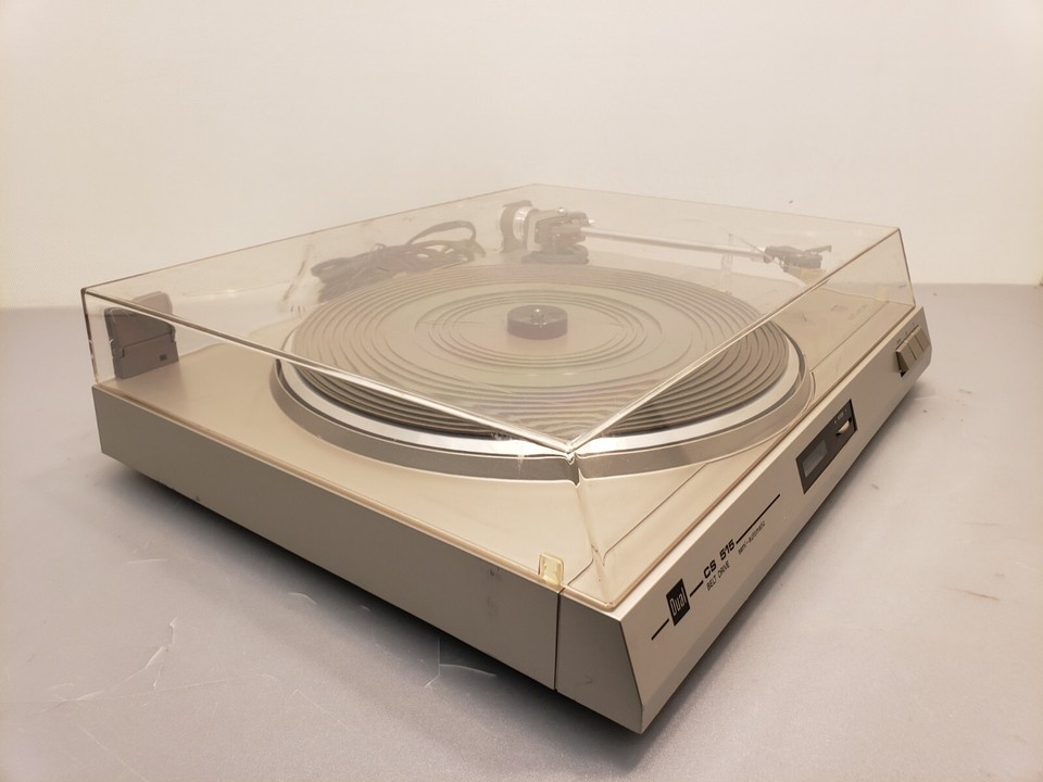 Vintage Dual CS-515 Belt Drive Semi Automatic Turntable Record Player ...