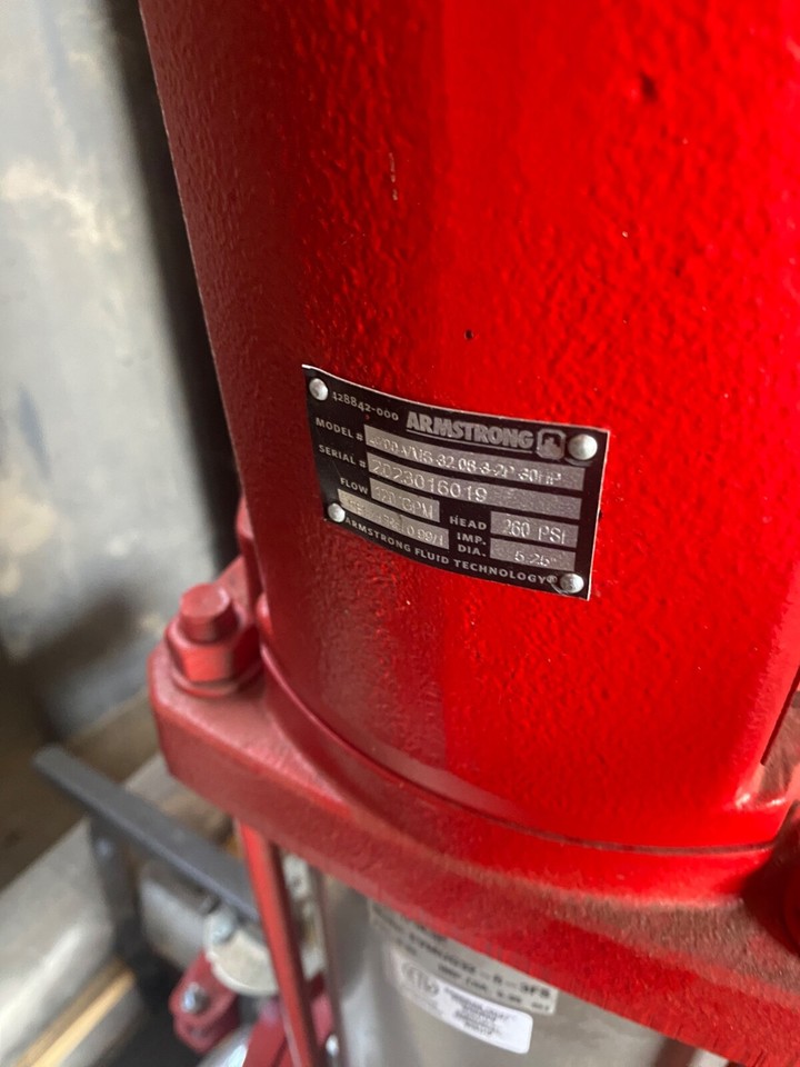 Armstrong Vertical Multistage Water Pump VMS 4700 | eBay