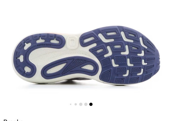 Brooks Adrenaline GTS 24 Women's 9.5 Grey Blue Ribbon Peach Shoes ...