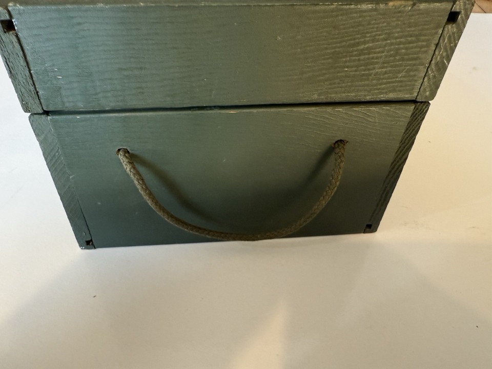 1964 GI Joe Vintage Wood Footlocker & Tray Insert and Accessories | eBay