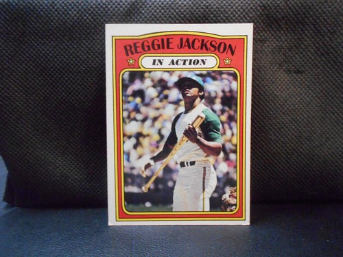 1972 Topps - In Action Reggie Jackson #436 | eBay