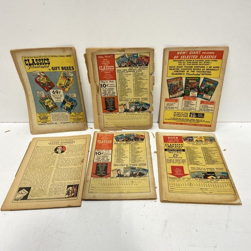 Vintage Classics Illustrated Comic Books | eBay