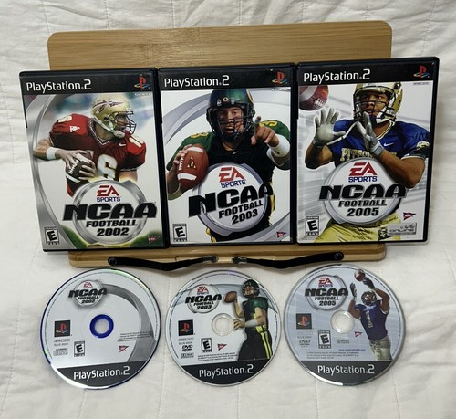 NCAA Football lot: 2002, 2003, 2005 PS2 PlayStation 2 - Complete CIB | eBay