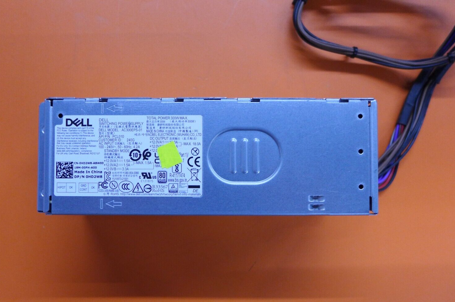 Genuine Dell Precision 3460 3660 300W Power Supply AC300EPS-01 HD2W8 | eBay