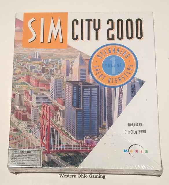 SimCity 2000 Scenarios Volume 1: Great Disasters (PC, 1994) for sale ...