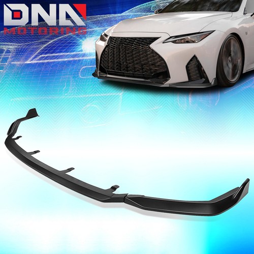 For 2021-2023 Lexus IS350 IS500 F-Sport 3Pcs Front Bumper Lip V-Style ...