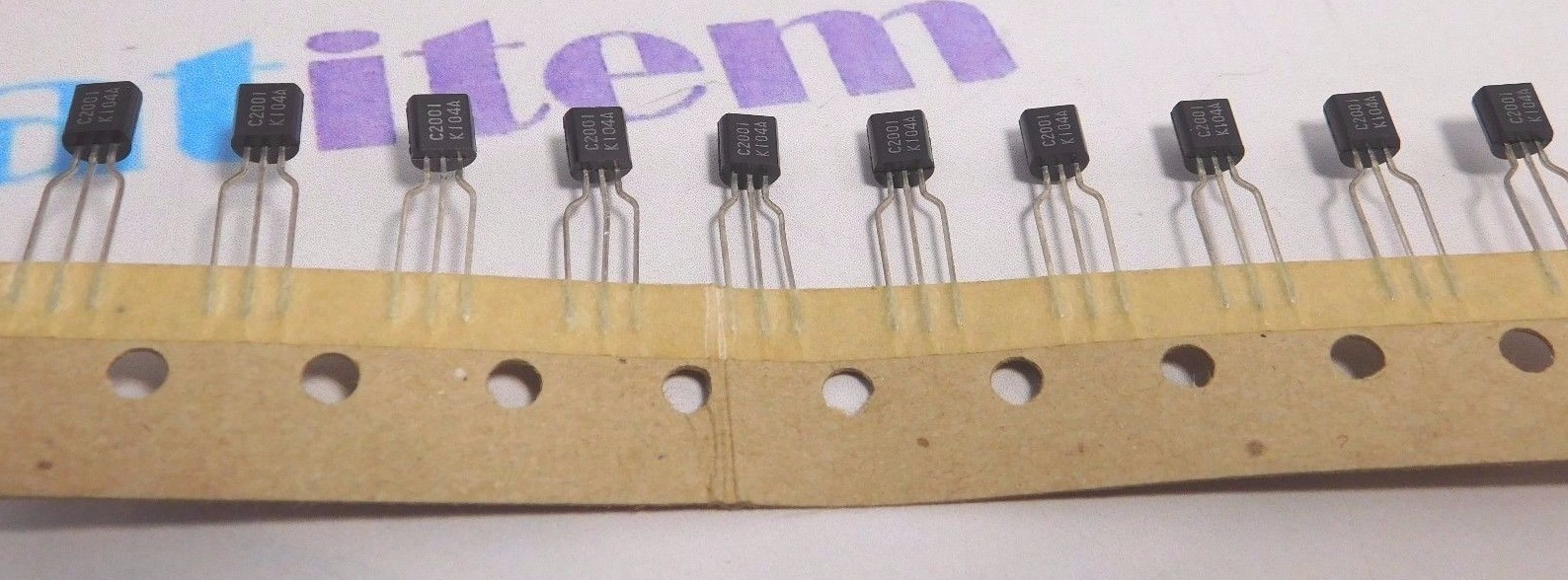 2SC2001 / C2001 / TRANSISTOR / TO92 / 10 PIECES (qzty) | eBay