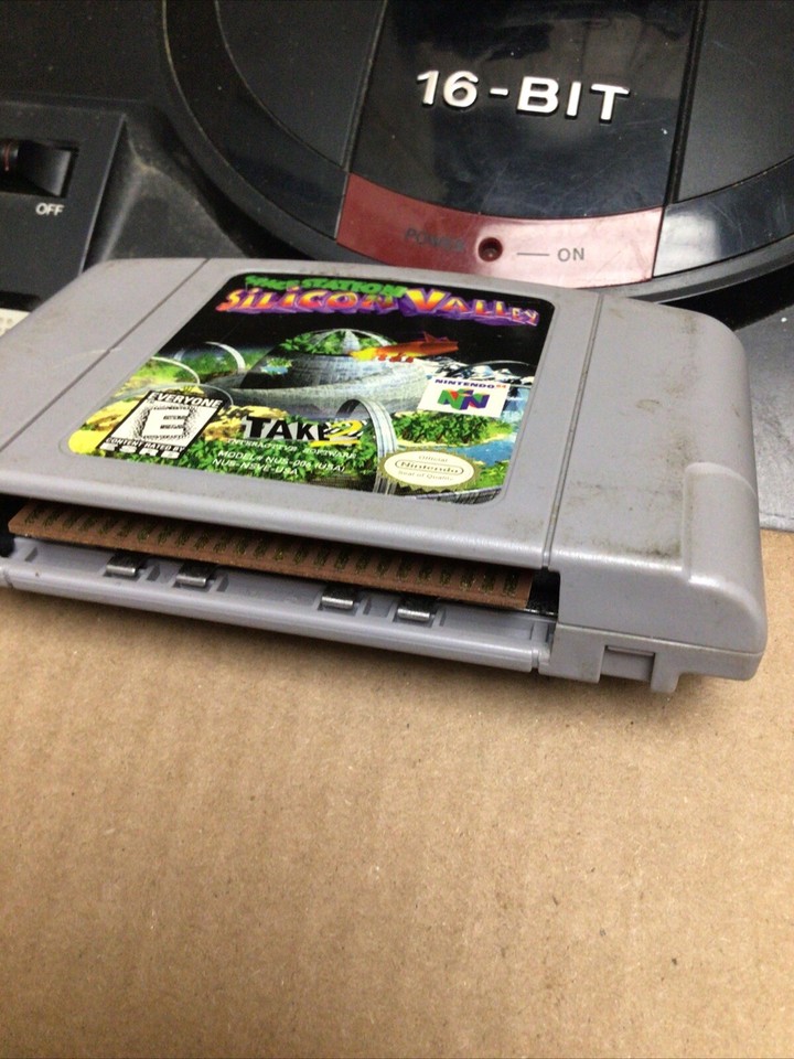 Space Station: Silicon Valley N64 Nintendo 64, 1998 Authentic - Free ...