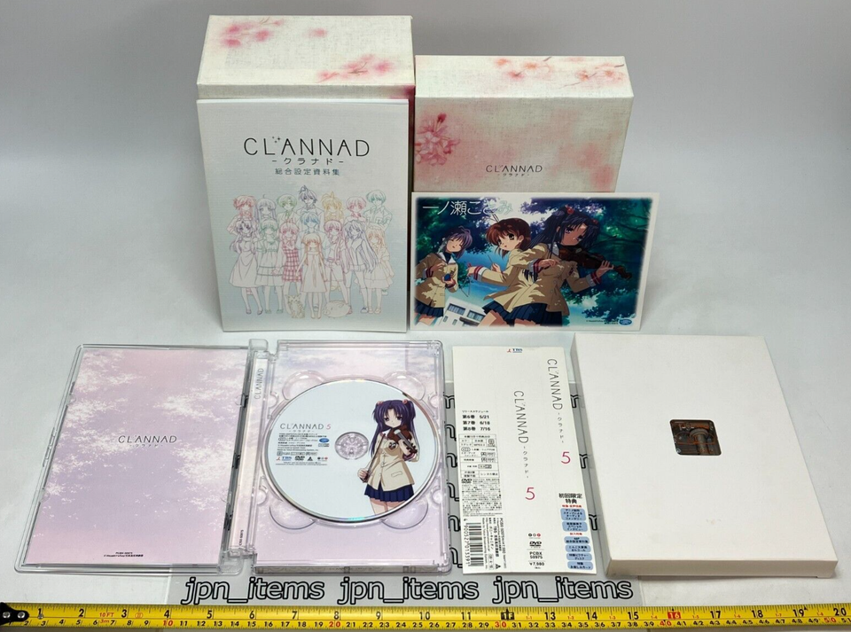 CLANNAD DVD Vol.1-8 Complete Box Set All First Limited Benefits ...