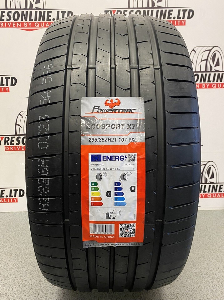 2 X 295 35 21 POWERTRAC ECOSPORT 295/35ZR21 107Y XL BRAND NEW C & B ...