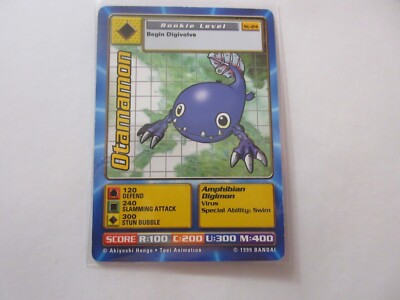 Otamamon 1999 Digimon Trading Card LP | eBay