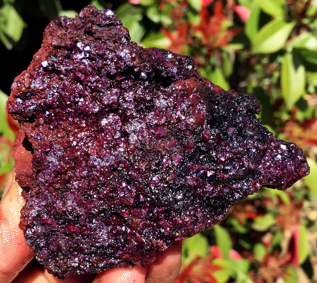 504g RARE Complete Natural Red Cuprite Azurit &Green Malachite Specimen ...