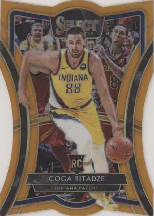 2019-20 Panini Select - Premier Level Goga Bitadze #158 Orange Prizm ...