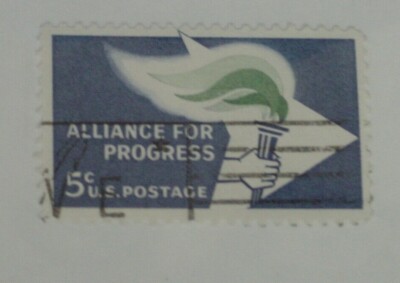 ALLIANCE FOR PROGRESS U.S. POSTAGE 5 CENTS | eBay