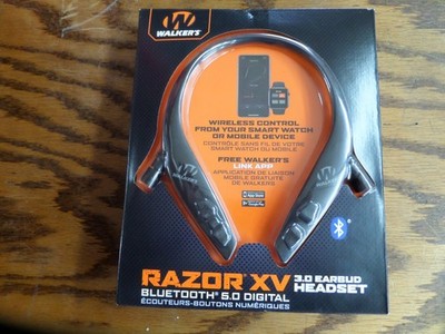 Walkers Razor XV 3.0 Bluetooth Ear Bud Headset 5.0 Digital 888151025901 ...