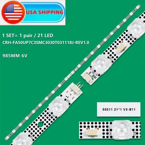 LED Strip For TCL 50S455 50S453 50S451 50P631 50S450G 50S11 21X1 | eBay