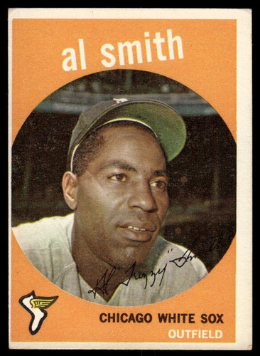 1959 TOPPS AL SMITH 22 VG BASEBALL CHICAGO WHITE SOX | eBay