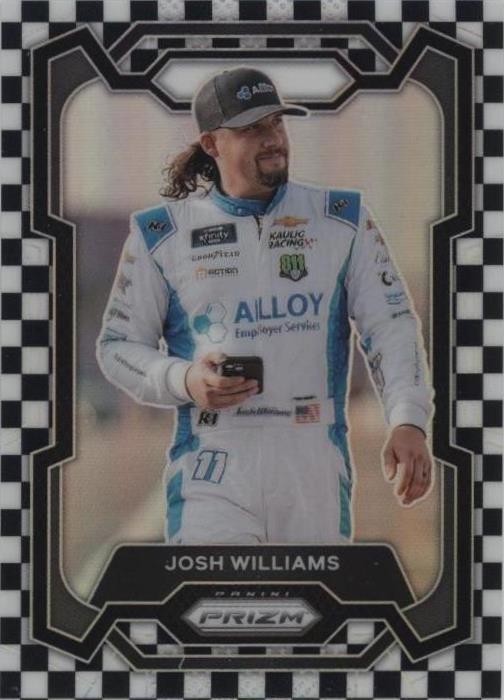 2024 Panini Prizm - Josh Williams #82 Checkered Flag Prizm /75 for sale ...