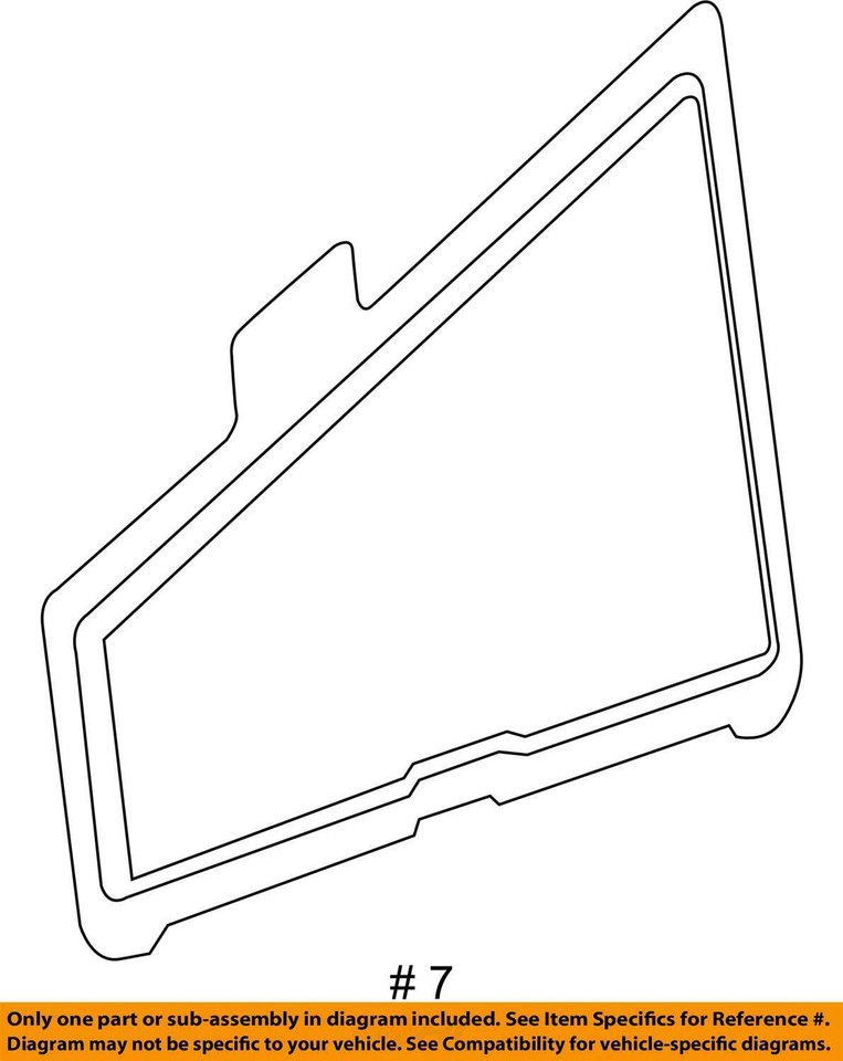 GM OEM 13-24 Blazer Front Door Door Components-Insulator 22868995 | eBay