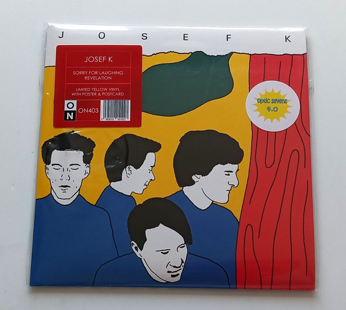 Josef K - Sorry For Laughing 2022 Optic Nerve LTD Yellow Vinyl 7 ...