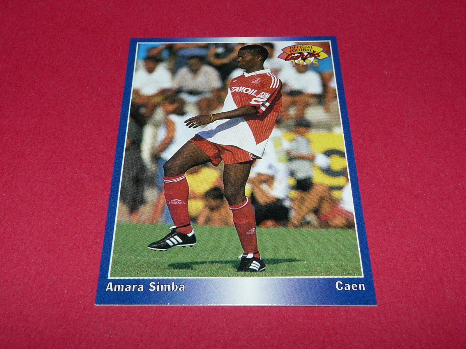 AMARA SIMBA AS MONACO LOUIS II ASM PANINI FOOTBALL CARD 1994-1995 | eBay
