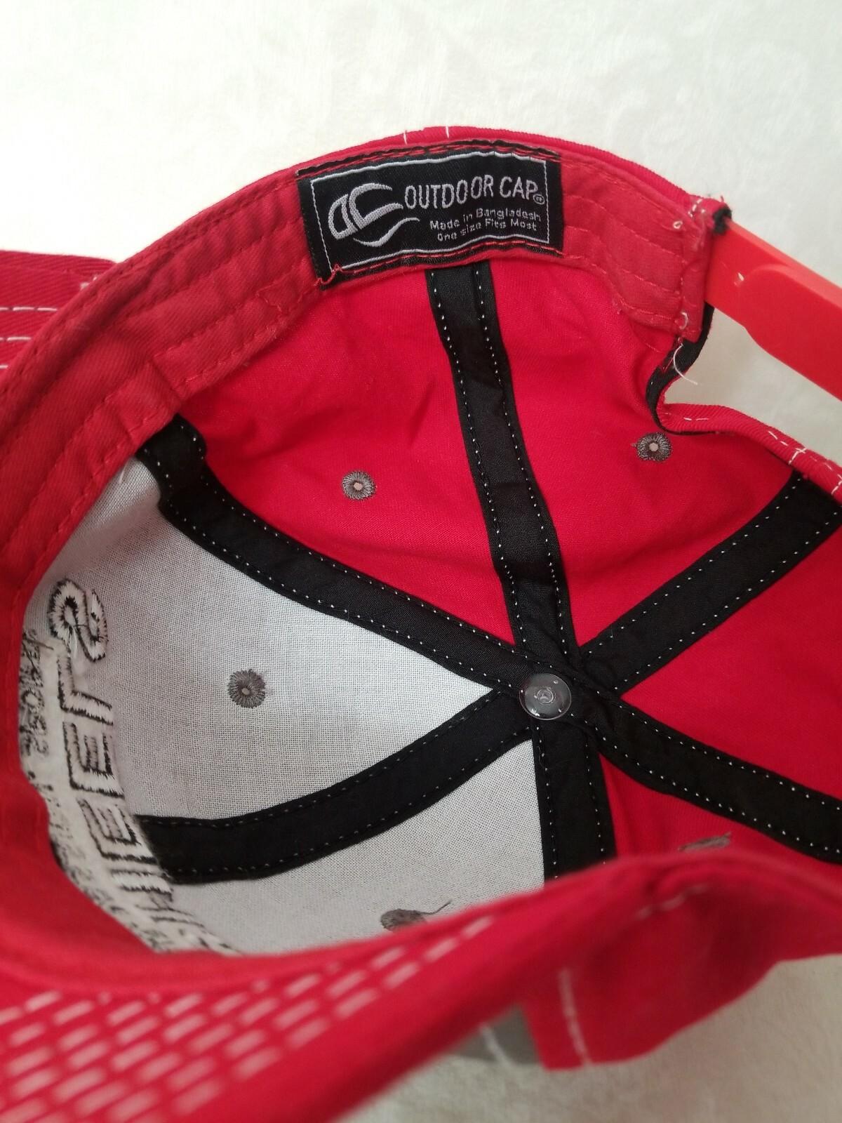 Scheels Gear Passion Sports Company Red & Gray Baseball Hat Cap ...